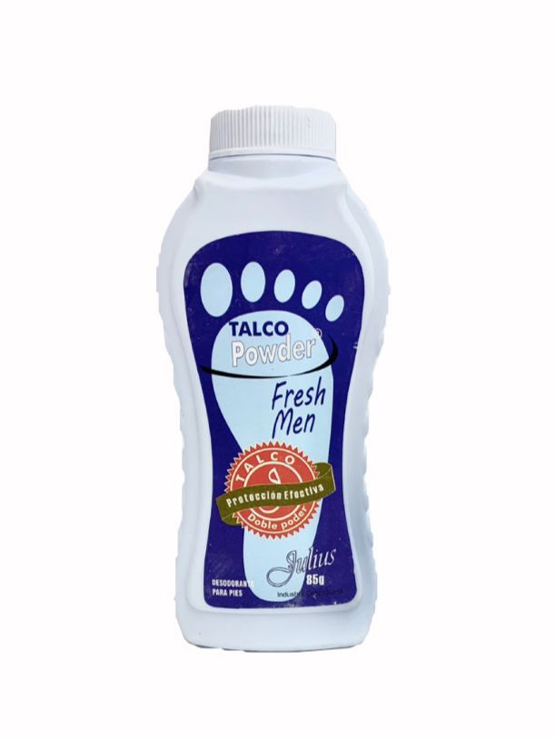 Talco powder fresh men x85 julius pequeño | Variedades Nicolas Giraldo